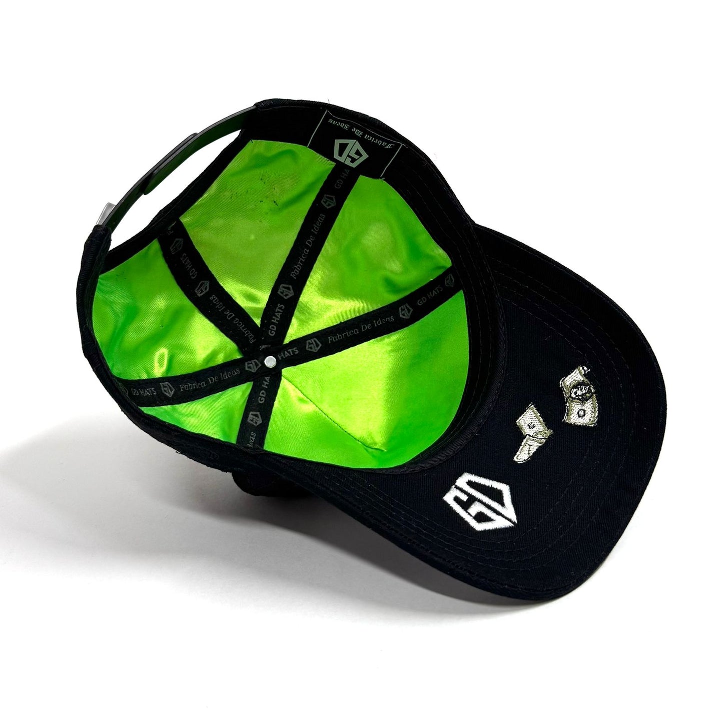 Gorra GD HATS Ajustable Unisex Negra – SELECTO COLOMBIA